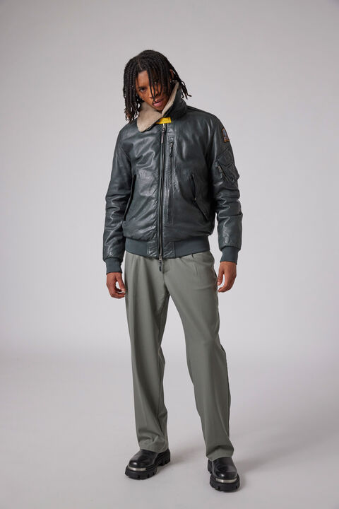 Padded Leather Jackets for Men | Parajumpers®